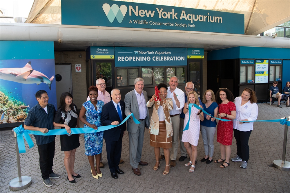 New York Aquarium Map